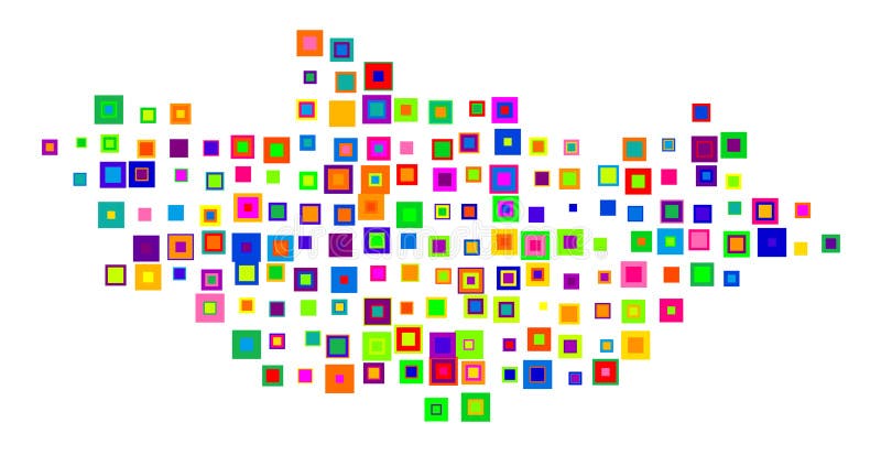 Abstract map of Mongolia stock vector. Illustration of isolated - 320472595