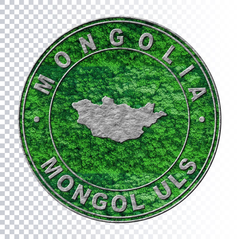 Map of Mongolia, Environment Concept, Co2 Emission Concept Stock ...