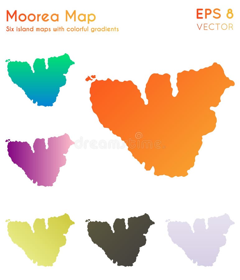 Moorea Maps Stock Illustrations – 19 Moorea Maps Stock Illustrations ...