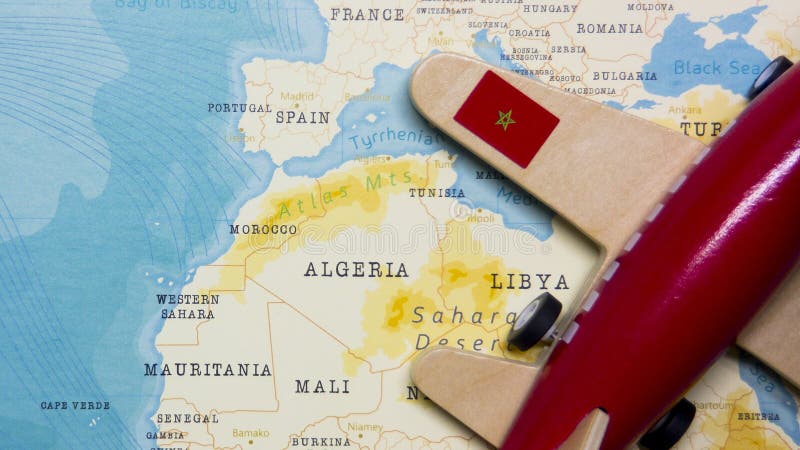 Morocco Airport Map Stock Photos - Free & Royalty-Free Stock Photos ...