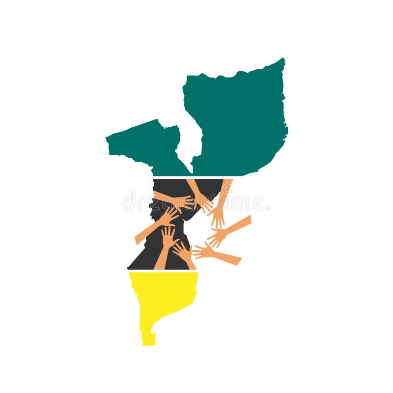 Africa map stock vector. Illustration of assorted, history - 9253752