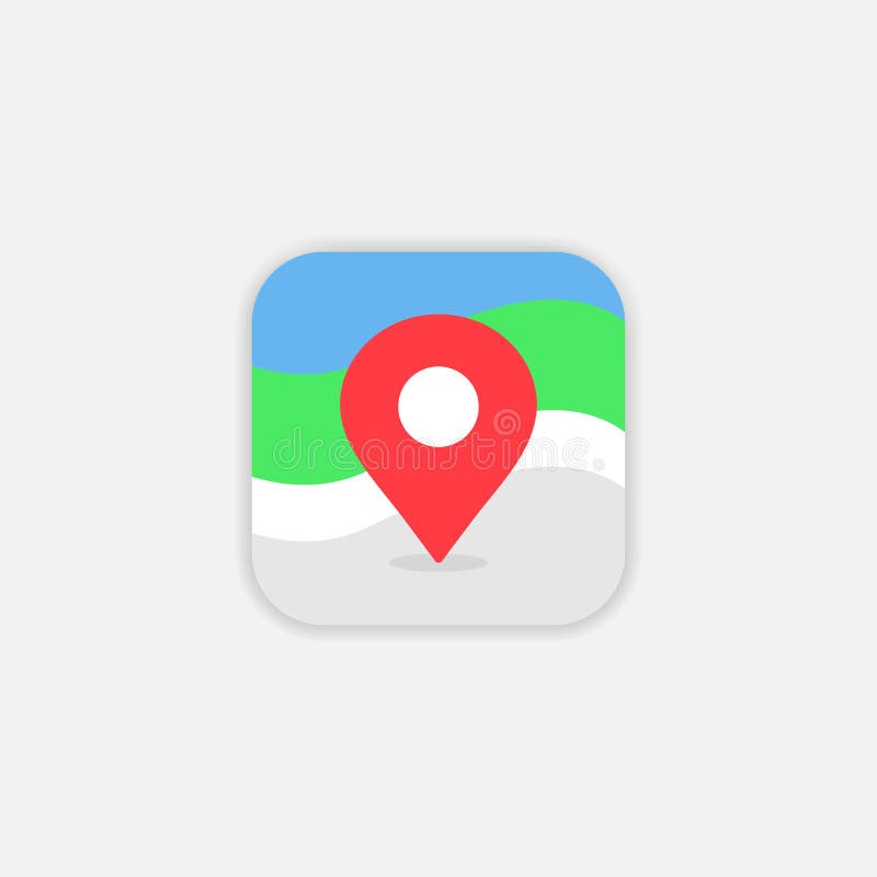 Home Location Map Pin Red Icon Isolated on White Background. House ... Home Location Map Pin Red Icon Isolated on White Background. House ...