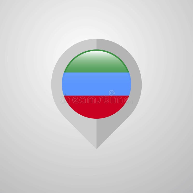 Map Navigation Pointer with Republic of the Congo Flag Design Vector Stock Vector - Illustration ...