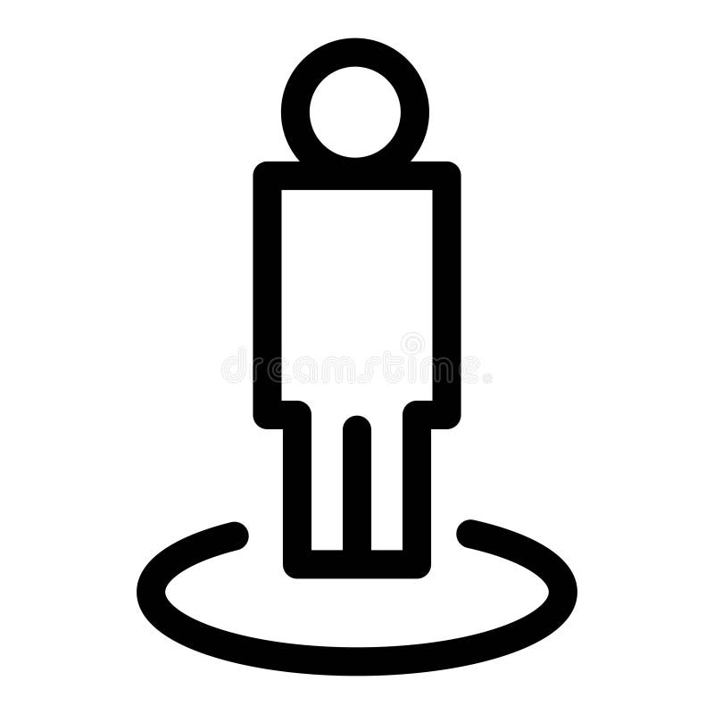 Map Navigation, Street View Symbol. Line Icon Illustration Stock Vector ...