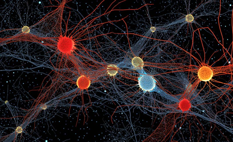 Map Neuronal Connections: Revealing Patterns and New Neurons. Stock ...