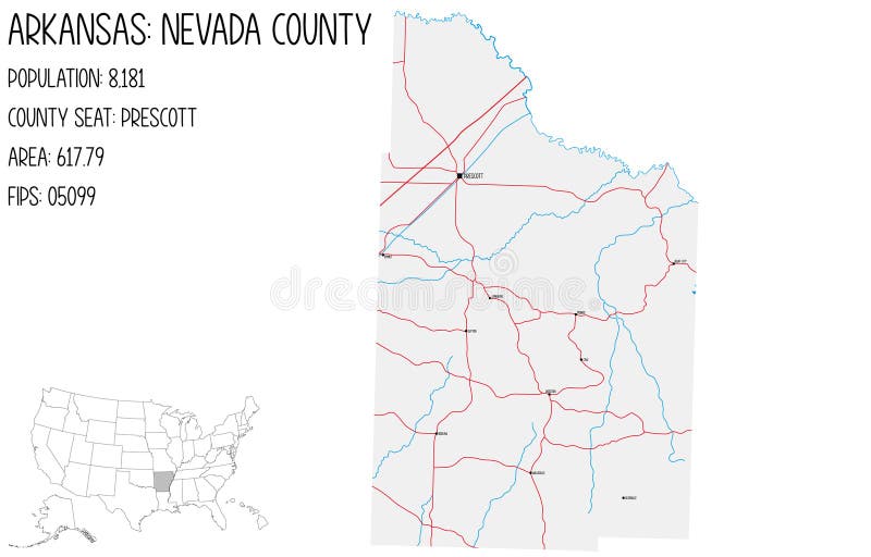 Nevada Highway Map Stock Illustrations – 85 Nevada Highway Map Stock ...