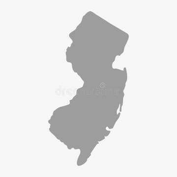 New Jersey State Outline Stock Illustrations – 1,192 New Jersey State ...