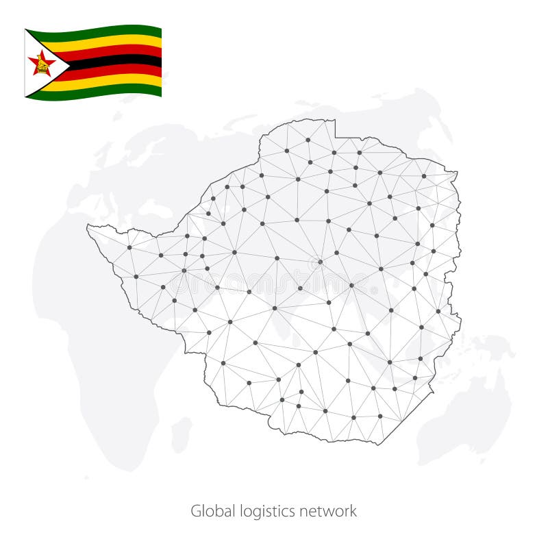 Global Logistics Network Concept. Communications Network Map Zimbabwe ... Global Logistics Network Concept. Communications Network Map Zimbabwe ...