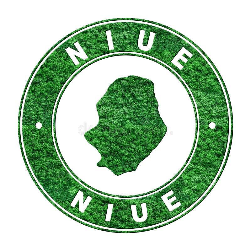 Map of Niue, CO2 Emission Concept Stock Image - Image of conservation ...
