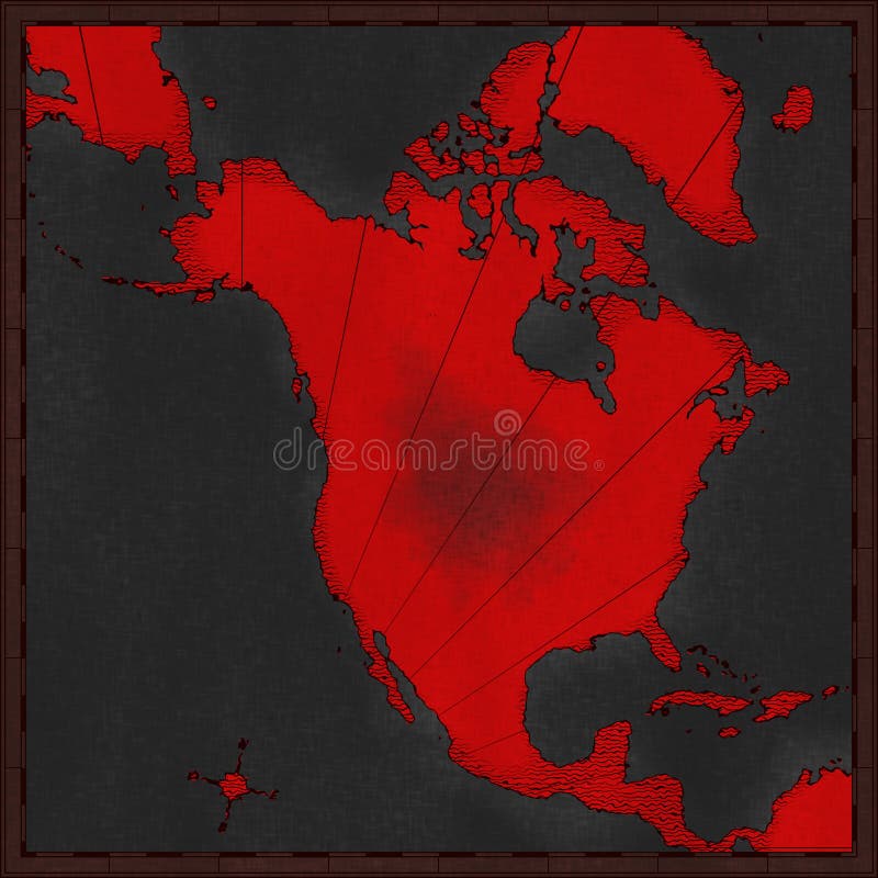 Map North America Outline Stock Illustrations – 63,937 Map North ...