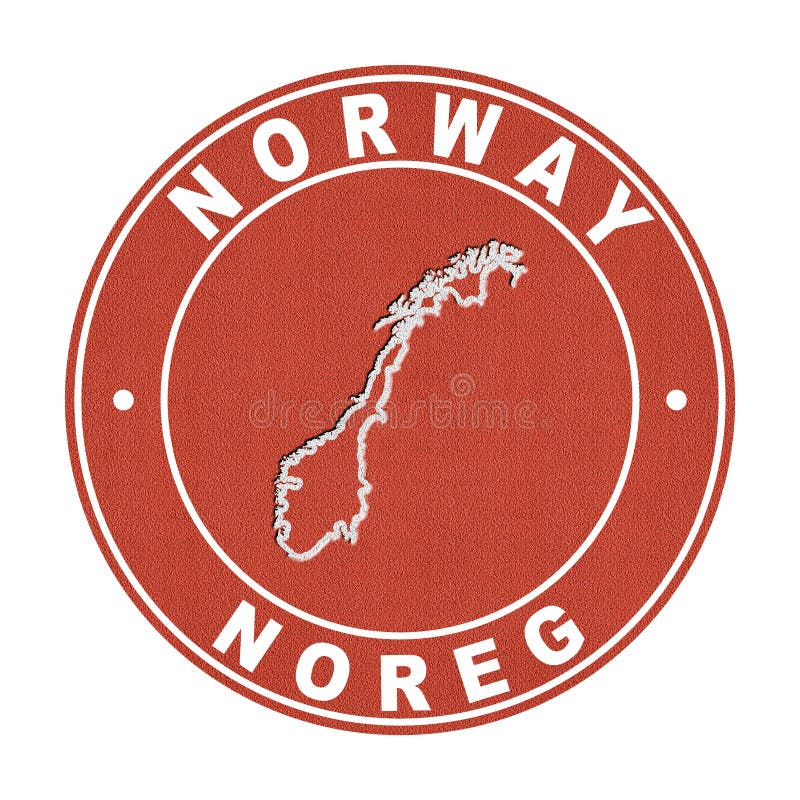 Map of Norway Tennis Court stock illustration. Illustration of europe ...