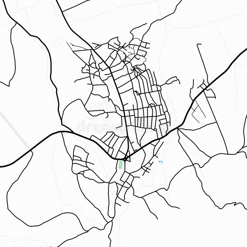 Map of the city of Ruigi. stock illustration. Illustration of cartoon ...