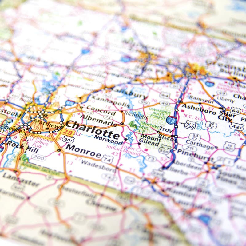 70+ Charlotte map Free Stock Photos - StockFreeImages