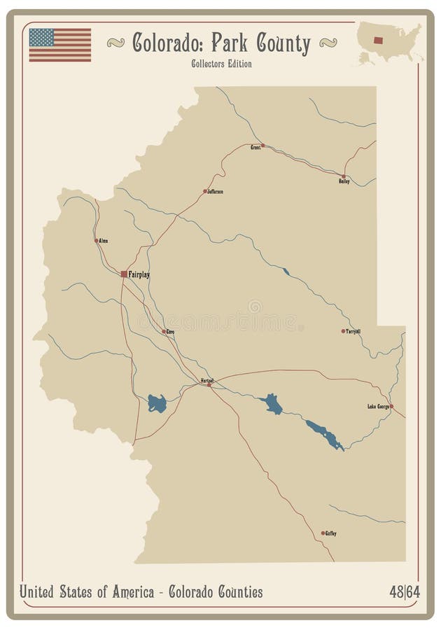 Park County, Colorado U.S. County, United States of America,USA, U.S ...
