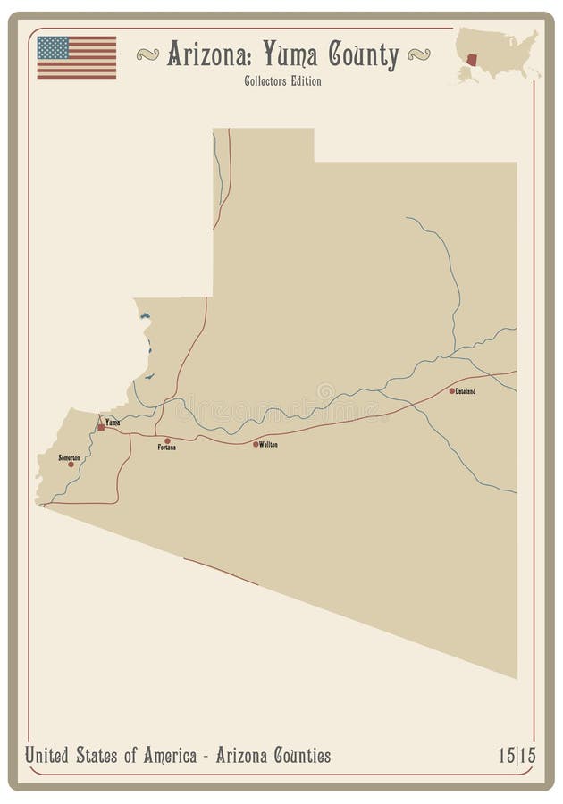 Arizona Road Map Stock Illustrations – 304 Arizona Road Map Stock ...