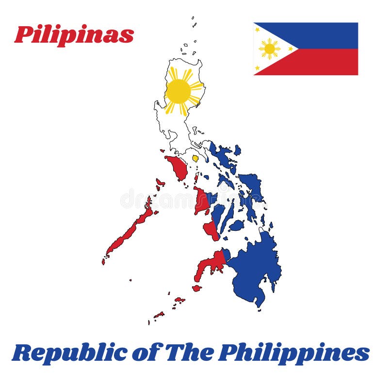 Philippines Map Outline Stock Illustrations – 5,280 Philippines Map ...