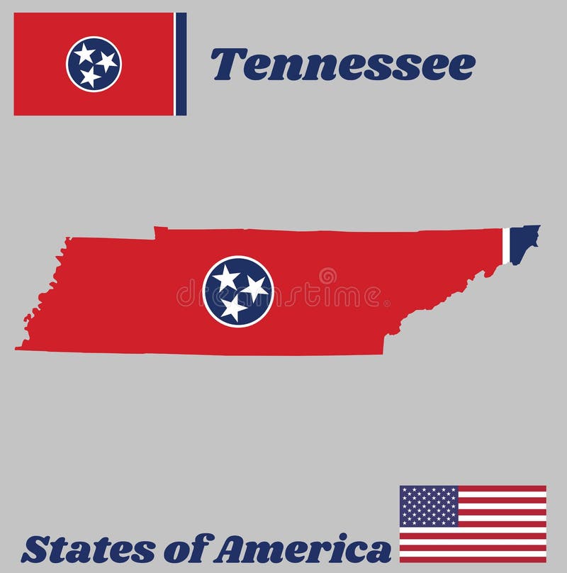 Tennessee Map Red Stock Illustrations – 791 Tennessee Map Red Stock ...