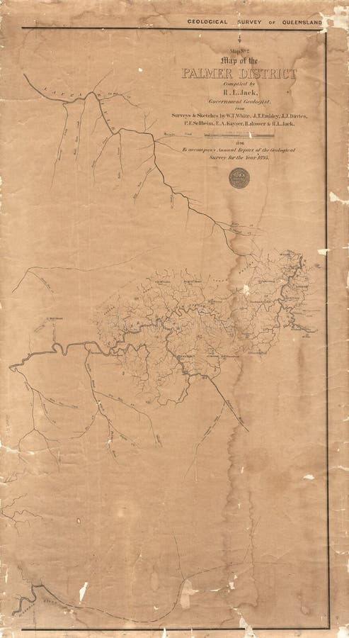 Map Of The Palmer District Picture. Image: 222420614