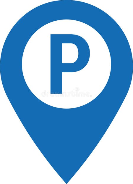 Parking Pinpoint Blue Icon Stock Illustrations – 23 Parking Pinpoint ...