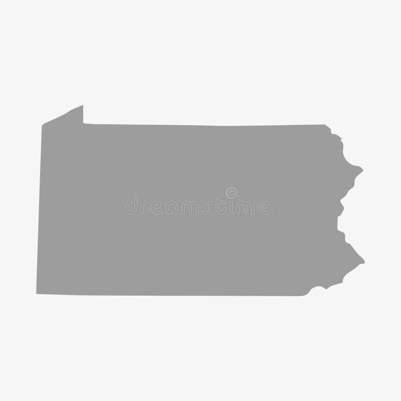 Pennsylvania State Shape Stock Illustrations – 1,104 Pennsylvania State ...