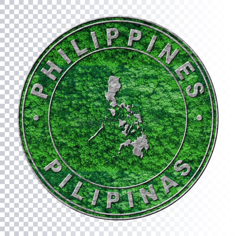 Map of Philippines, Environment Concept, Co2 Emission Concept Stock ...