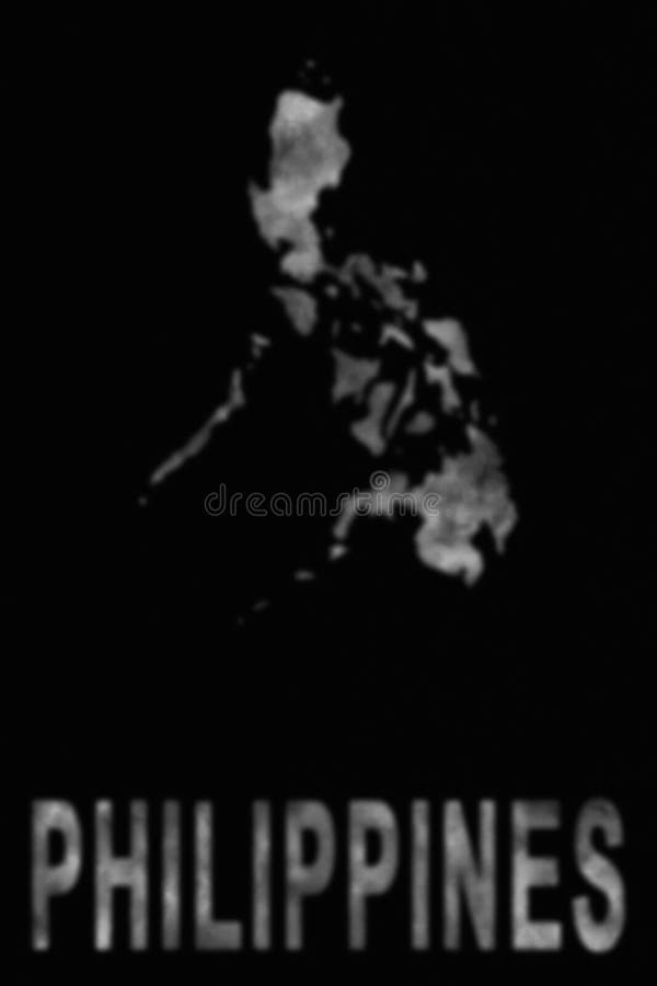 Map of Philippines Made of Smoke, Air Pollution Stock Photo - Image of ...