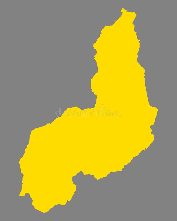 Map of Piaui stock vector. Illustration of piaui, isolated - 93335271