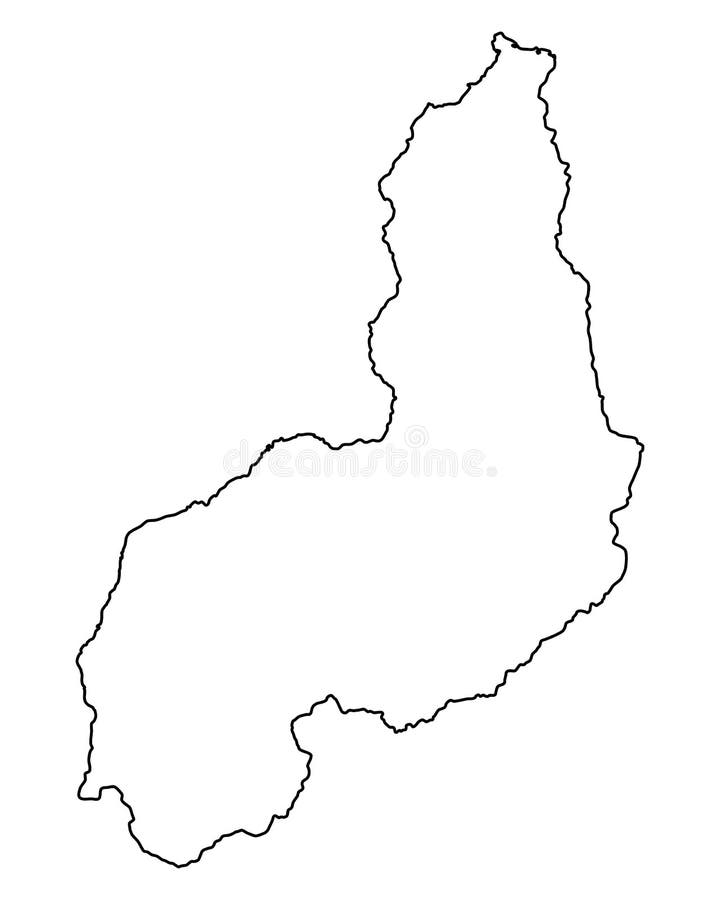 Map of Piaui stock vector. Illustration of cartography - 92232764