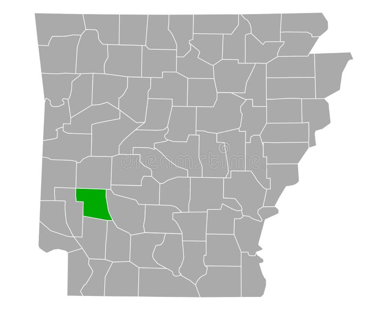 Arkansas Pike County Map Stock Illustrations – 22 Arkansas Pike County ...