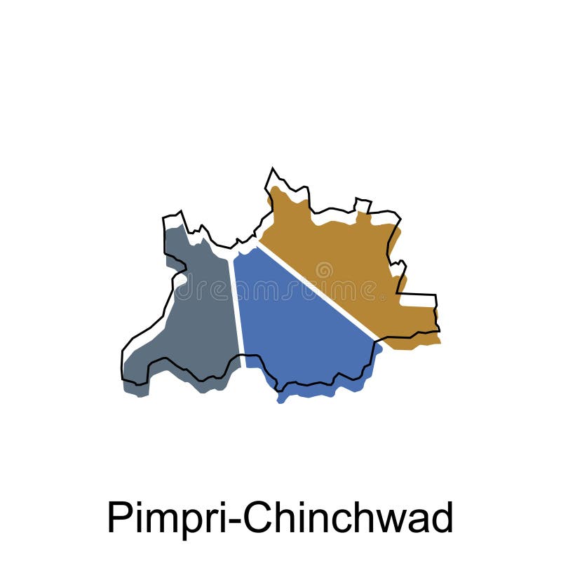 Pimpri Chinchwad Map Stock Illustrations – 6 Pimpri Chinchwad Map Stock ...