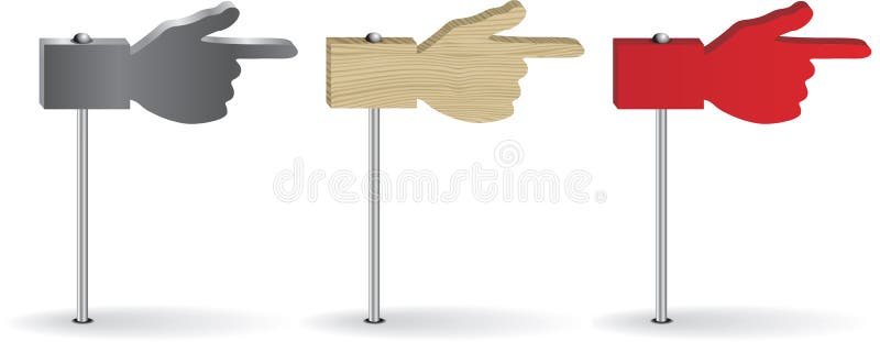 Map Pin Arrows Set. Vector Illustration Stock Vector - Illustration of ...