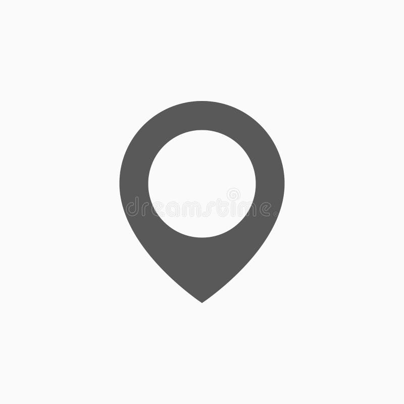 Map Pin Icon, Map, Pin, GPS, Direction, Travel Stock Vector ...