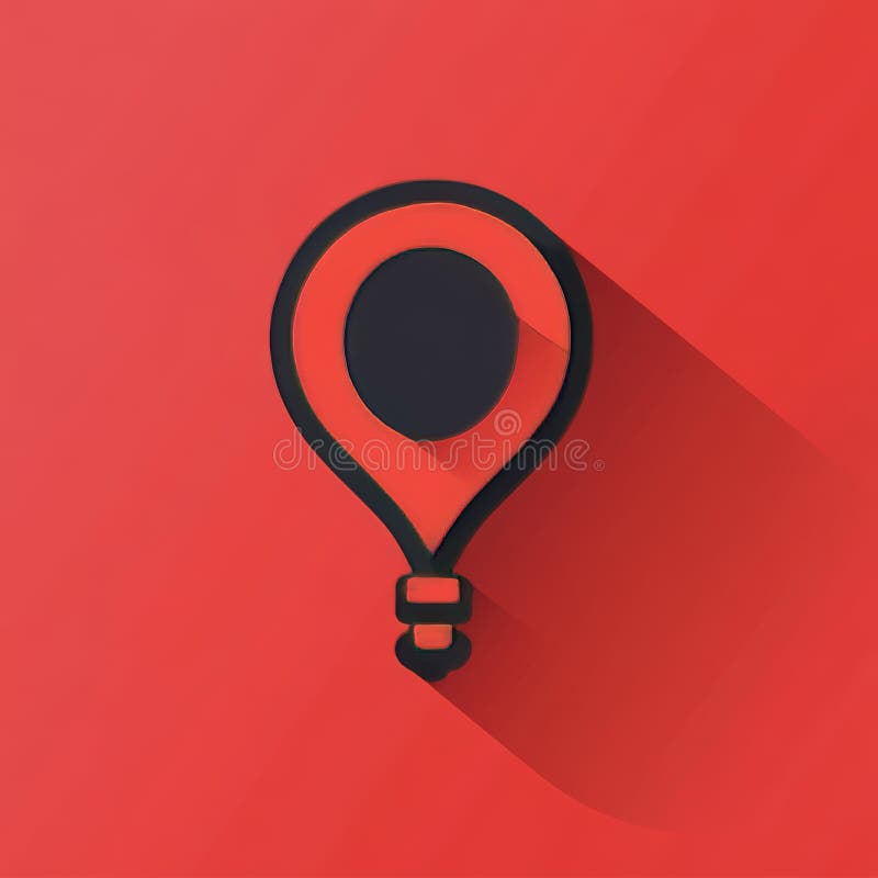 Map Pin Icon,clean Vector.EPS 10 File,vector Stock Illustration ...