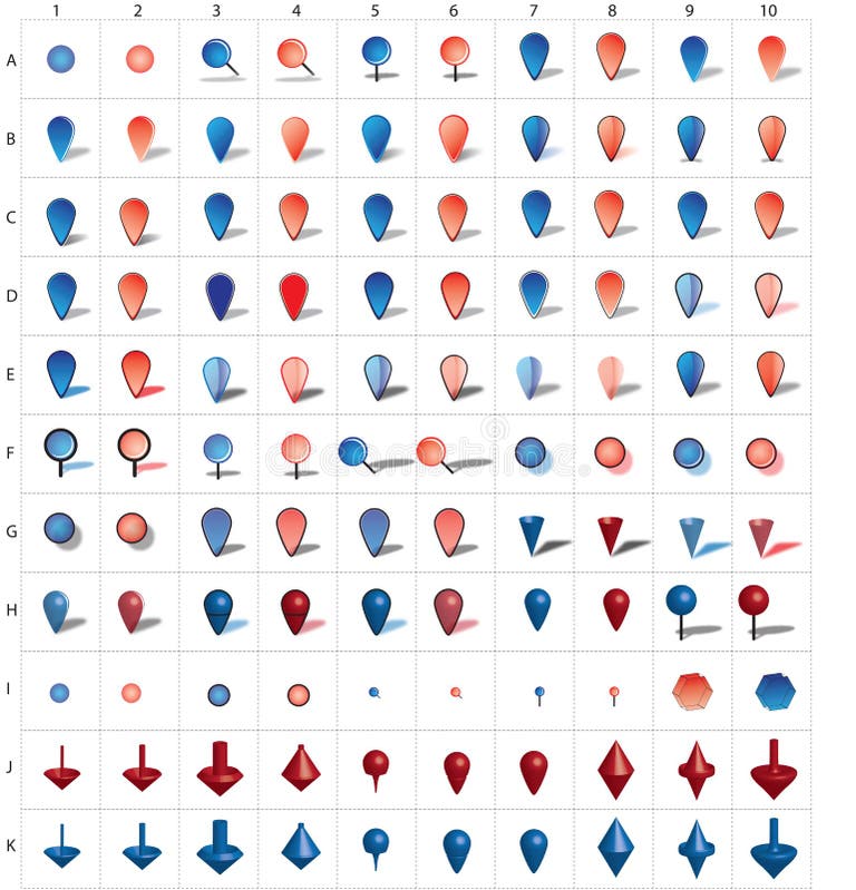 Dot Map Markers Icon Stock Illustrations – 1,749 Dot Map Markers Icon ...