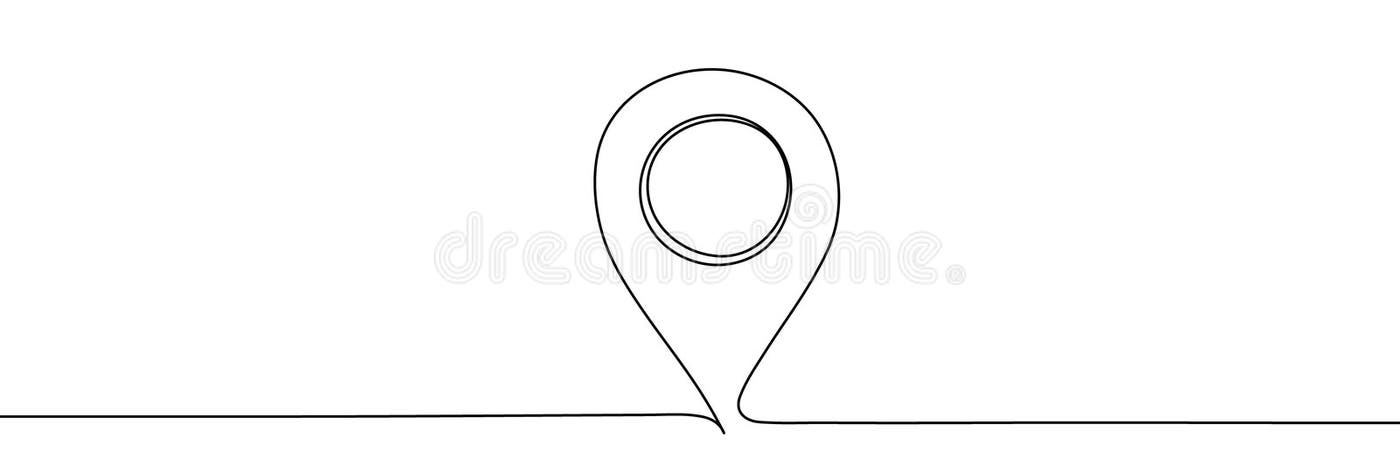 Map Pin Drawing Stock Illustrations – 12,176 Map Pin Drawing Stock ...