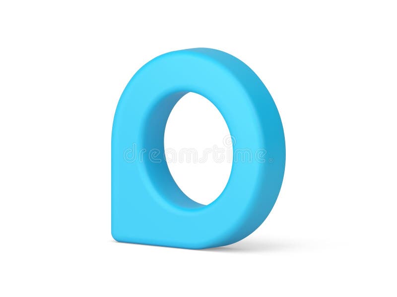 Map Pin Location Blue Bubble Global Positioning System Destination ...