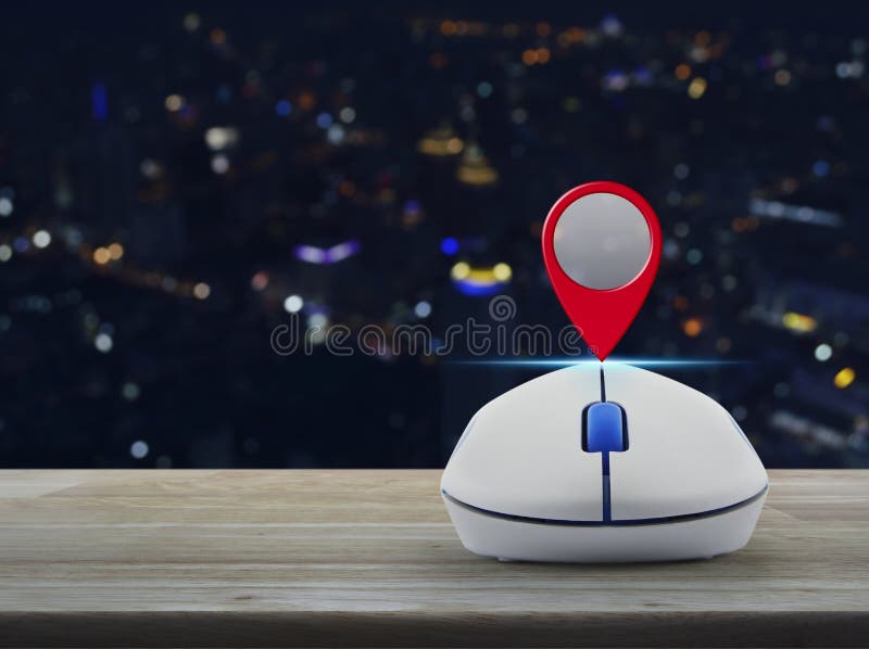 Map Mark Icon Wireless Mouse Stock Photos - Free & Royalty-Free Stock ...