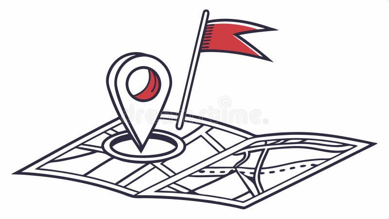 Map Pin Marker, Location and Navigation Symbol Vector Design Generative ...