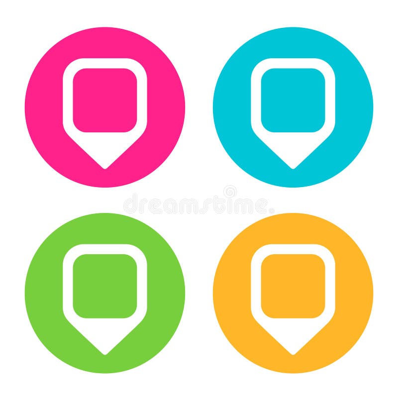 Pin map markers stock vector. Illustration of markers - 42234255