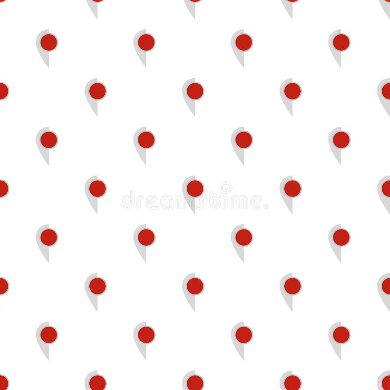 Map pin pattern seamless stock vector. Illustration of pinned - 109348301