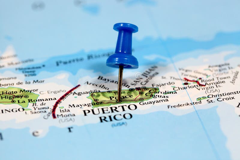 Map with Pin Point of Puerto Rico Stock Photo - Image of shape, juan ... Map with Pin Point of Puerto Rico Stock Photo - Image of shape, juan ...