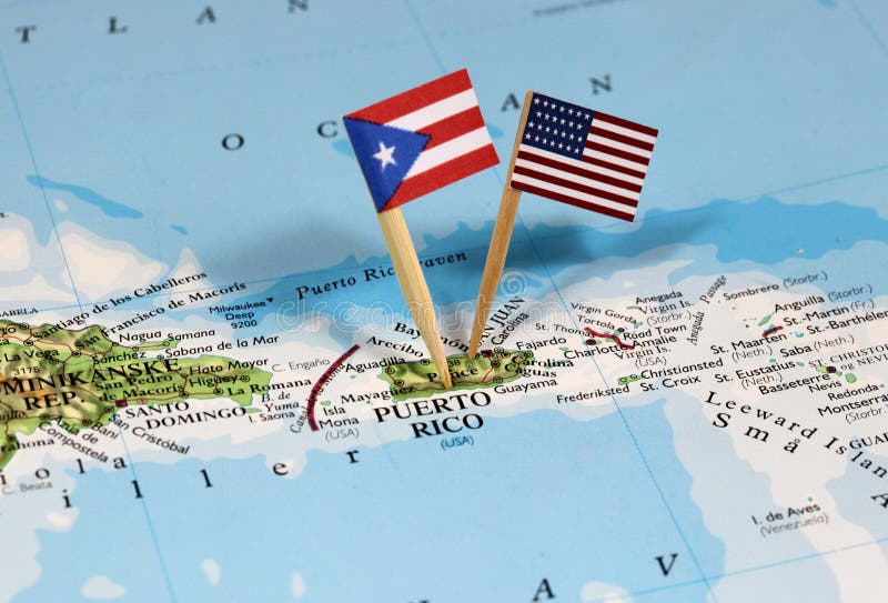Map with Pin Point of Puerto Rico Stock Image - Image of rico, symbol ... Map with Pin Point of Puerto Rico Stock Image - Image of rico, symbol ...