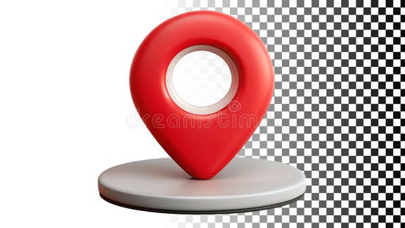 Map Pin Red, Red Location Pin, Map Marker, GPS Pin, Destination Marker ...