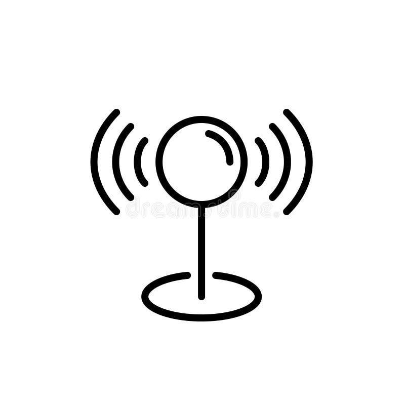 Map Pin Sharing Location. Pixel Perfect, Editable Stroke Icon Stock ...