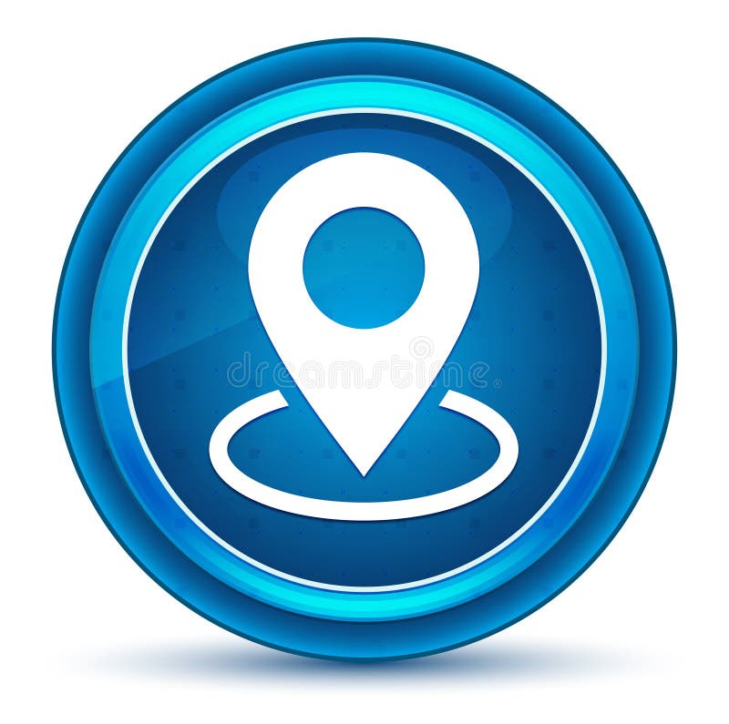 Address Icon Png Blue