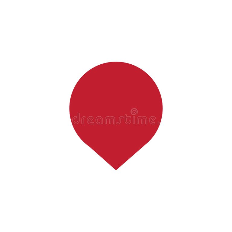 Map Point Location Pin Vector Icon for Mapping and Satellite Allocation ...