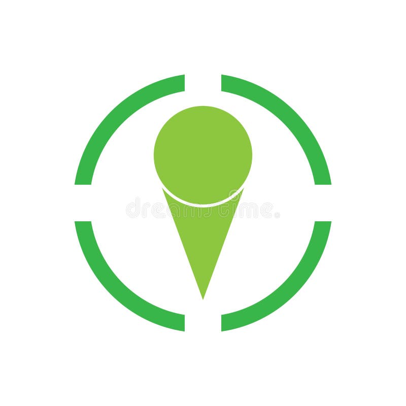 Map Point Location Pin Vector Icon for Mapping and Satellite Allocation ...