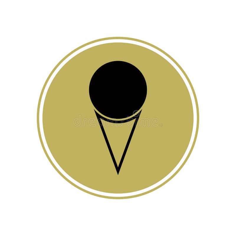 Map Point Location Pin Vector Icon for Mapping and Satellite Allocation ...