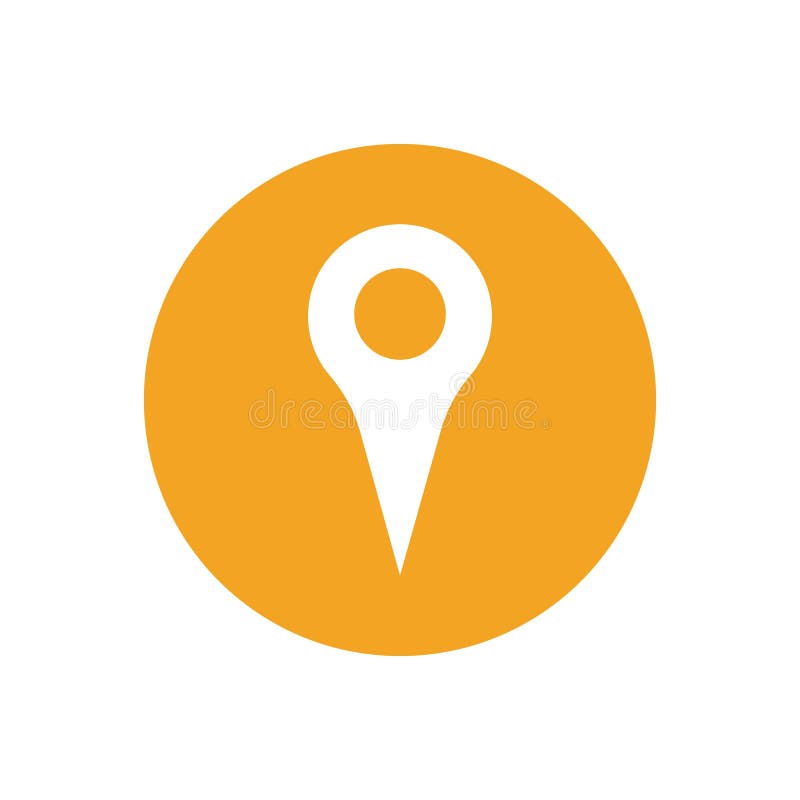 Map Point Location Pin Vector Icon for Mapping and Satellite Allocation ...
