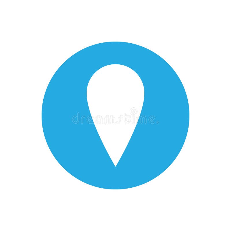 Map Point Location Pin Vector Icon for Mapping and Satellite Allocation ...